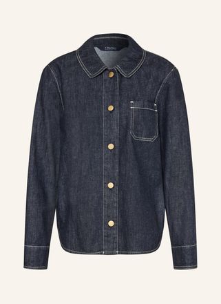 Max Mara Jeansbluse Enfasi blau