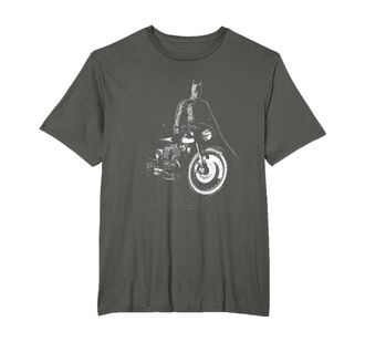 Batman The Batman And His Motorcycle T-Shirt