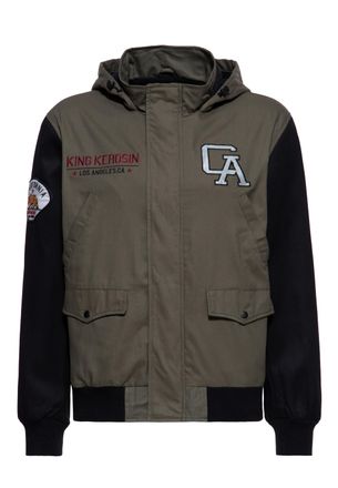 King Kerosin Herren &Uuml;bergangsjacke Los Angeles C.A