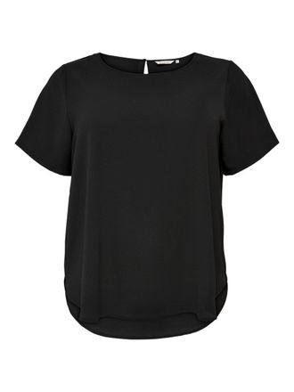 Only Carmakoma Only Carmakoma Damen Carvica Aop Top Noos T Shirt, Schwarz, 54 EU