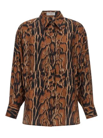 Alberto Biani Chemise - Marron