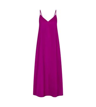 Triumph Sommerkleid Summer Satin Dress tiefer V-Ausschnitt, schmale Tr&auml;ger