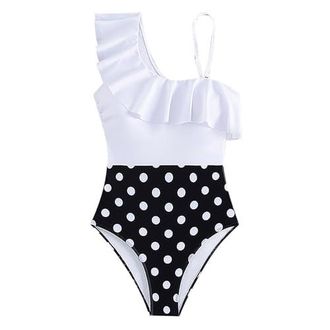 Generic Maillot de bain une pi&egrave;ce pour femme, style athl&eacute;tique, monokini grande taille, dos nu, push-up, couleur unie, v&ecirc;tements de bain basiques d&eacute;t&eacute; pour fe