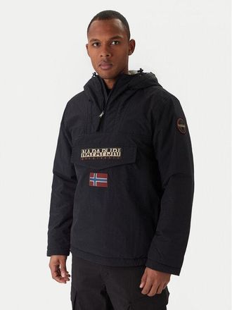 Napapijri Anorak Rainforest Winter 3 NP0A4GMC Schwarz Regular Fit