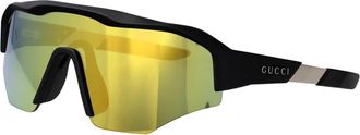 Gucci Shield Sonnenbrille - - Accessories - unisex - Schwarzk - ONE SIZE