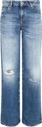 A|X Armani Exchange Femme, Jeans, Bleu, Taille: W28 Wide Jeans