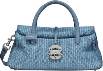 Zanellato Femme, Sacs, Bleu, Taille: ONE Size Sac &agrave; main