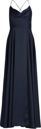 Vera Mont Damen Abendkleid mit Wasserfallausschnitt