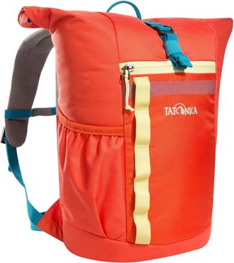 Tatonka Kinderrucksack Rolltop Pack JR 14L - Rucksack f&uuml;r M&auml;dchen und Jungen im Grundschulalter - Inklusive Sitzkissen und Reflektoren f&uuml;r gute Sichtbarkeit -