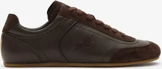 Burberry Sneakers Knight Runner en cuir, Size: 38.5