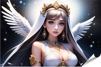 Islandburner Prime Bild Poster &Auml;sthetische Anime Kunst japanischer Stil sch&ouml;nes Manga M&auml;dchen Premium Bilder Fotodruck