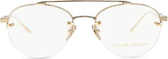 Leisure Society Strukturierte Avalon Brille - Gold