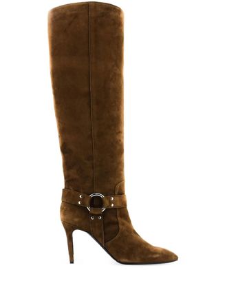 PAUL WARMER bottines Arizona en daim - Marron