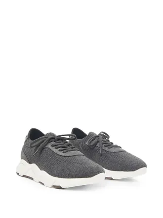 PESERICO Womens Lace-Up Panelled Sneakers Aw26 W