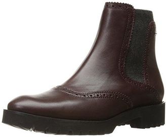 Geox Femme Ashleen ABX C Bottes Chelsea, Rot (DK BURGUNDYC7357), 35 EU