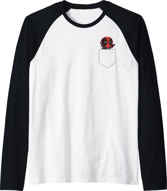 MARVEL Deadpool Pocket Pop Out Raglan