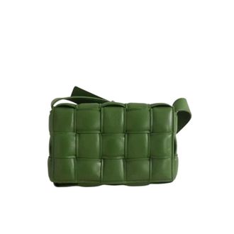 Bottega Veneta Sac bandouli&egrave;re Cassette matelass&eacute; Pre-owned - Femme - Pre-owned - Vert - Taille: ONE Size