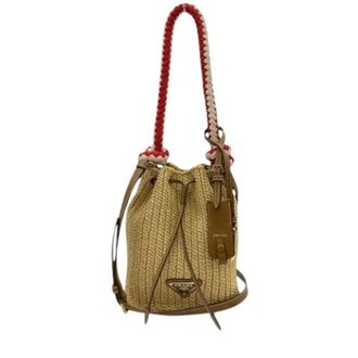 Prada Pre-owned Viscose Satchel - - Pre-owned - Damen - Beige - ONE SIZE