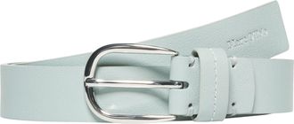 Marc O'Polo Leder G&uuml;rtel Johanna Belt W85 Frozen Blue hellblau