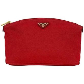 Prada Pre-owned Canvas prada-taschen - - Pre-owned - Damen - Rot - ONE SIZE