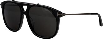 Tom Ford 02 Sonnenbrille - - Accessories - unisex - Schwarzk - 58 MM