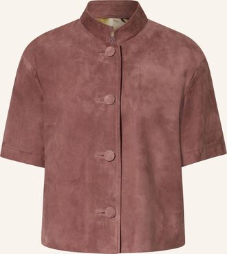 Meindl Trachten-Lederjacke Nizza rot