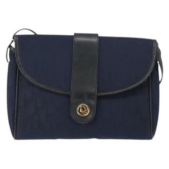 Dior Pre-owned Vintage Trotter Schultertasche - - Pre-owned - Damen - Blau - ONE SIZE