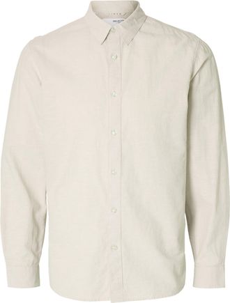 Selected Slhslimnew-Linen Shirt Ls Noos