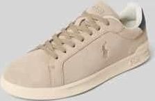 Polo Ralph Lauren Low Top Sneaker aus echtem Rindsvelours