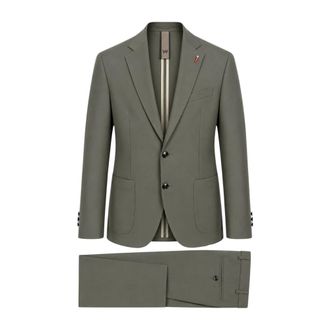 Mulish Homme, Costumes, Vert, Taille: XL Traje tejido tecnico