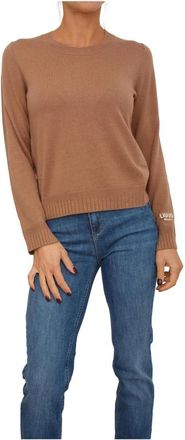 Liu Jo Femme, Pulls, Brun, Taille: 36 FR Pull ras du cou