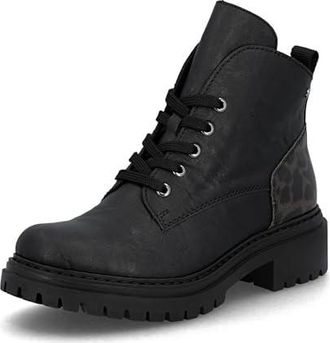 Rieker Bottes & Bottines Femme 72602, Pointure:42 EU, La Couleur:Noir
