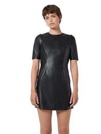 Noisy May Noisy may NMHILL S/S Short Dress Robe, Noir, S Femme