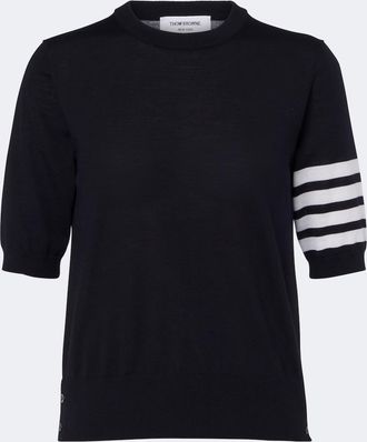 Thom Browne Pullover 4-Bar aus Wolle