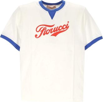Fiorucci t-shirt à logo imprimé - Blanc