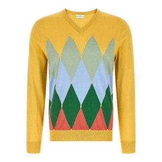 Ballantyne Herren, Strickwaren, Gelb, 2XLGr&ouml;&szlig;e