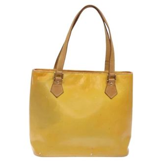 Louis Vuitton Pre-owned Cuir sacs-louis-vuitton - Femme - Pre-owned - Jaune - Taille: ONE Size