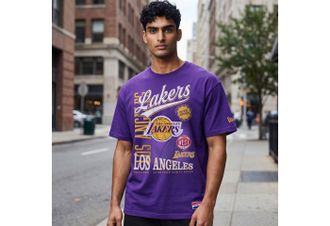 New Era Print-Shirt NBA GRAPHICS Los Angeles Lakers