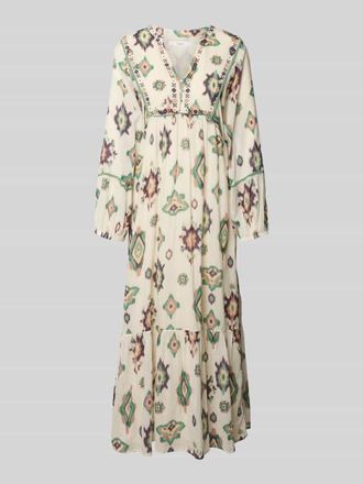 BA&SH Maxikleid im Allover-Look Modell OELIA