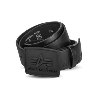 Alpha Industries Alpha Industries All Black Belt Unisex G&uuml;rtel Black