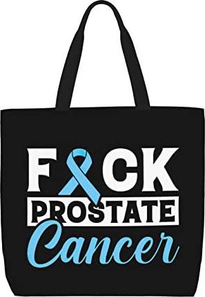 Generic Sac De Courses Combattant Contre Le Cancer De La Prostate Sac Femme Plage R&eacute;utilisable De Grande Capacit&eacute; Sacs &Agrave; Main, Pour Tous Les Jours, &Eacute;cole, Fil