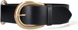 Chloé Leather Belt With Buckle