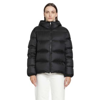 Moncler Feligule Hooded Short Down Jacket