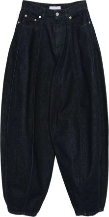 Viktor & Rolf jean ample à empiècements - Bleu