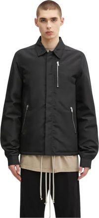 Rick Owens Veste &agrave; fermeture &eacute;clair dissimul&eacute;e - Homme - Vestes - Noir - Taille: M