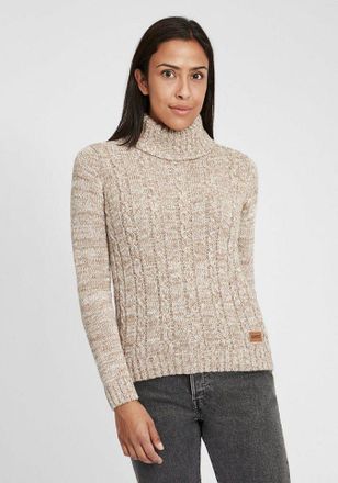Oxmo Rollkragenpullover OXPhilipa Strickpullover mit Rollkragen