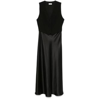 Liu Jo Damen, Kleider, Schwarzk, 2XLGr&ouml;&szlig;e
