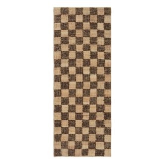 Ferm Living Tapis en jute et laine Check Ferm Living