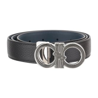 Ferragamo Zwei-Farben Gancini Wendeg&uuml;rtel - - Accessories - Herren - Mehrfarbig - 95 CM