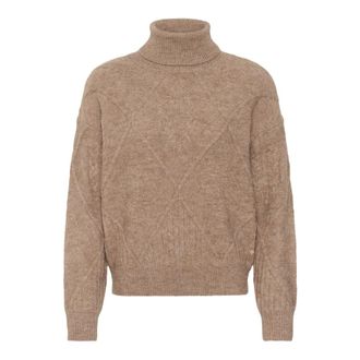 Cream Col roul - Femme - Pulls - Beige - Taille: 44 FR
